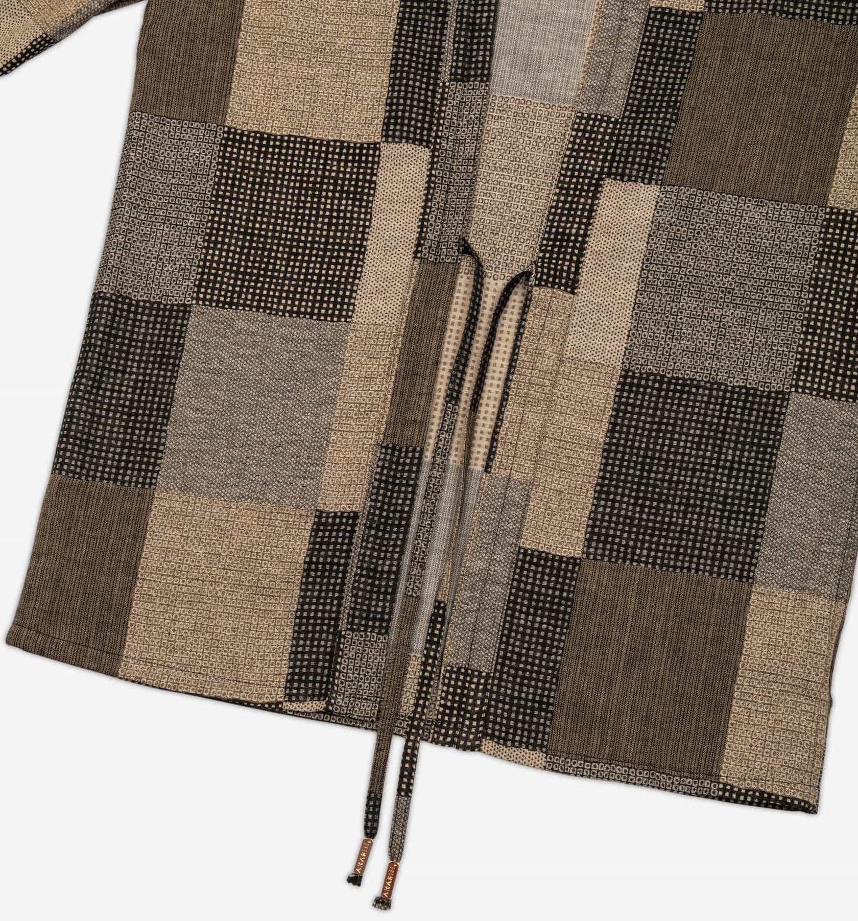 Noragi Jacket - Earth Patchwork | AKASHI KAMA Japanese Patchwork Jacket ...